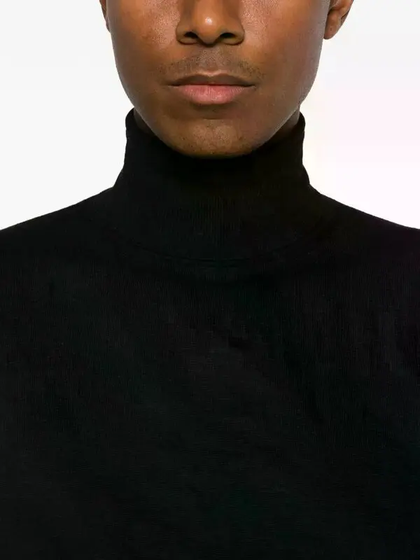 Canali Roll-neck Wool Sweater