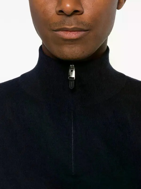 Canali Quarter-zip Cashmere Sweater