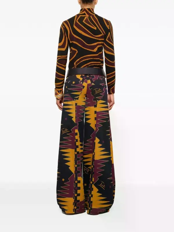 Emilio Pucci Valdimontone-print Pants