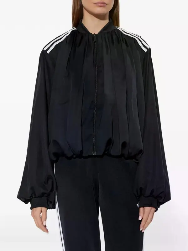 Adidas Satin Pleated Track Top