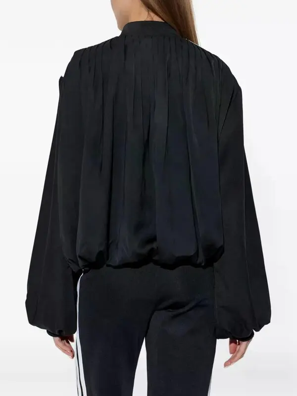 Adidas Satin Pleated Track Top