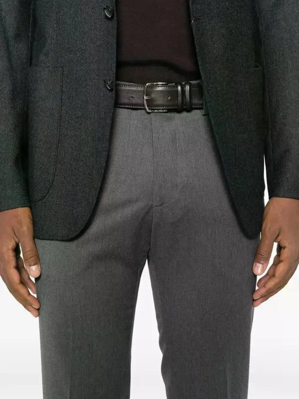 VELA SHOP Tailored Pressed-crease Trousers
