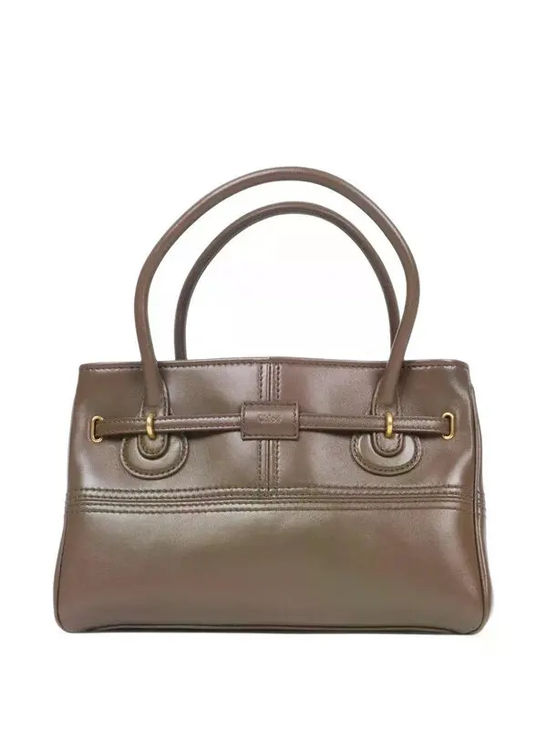 Chloé Paddington Leather Shoulder Bag - Brown