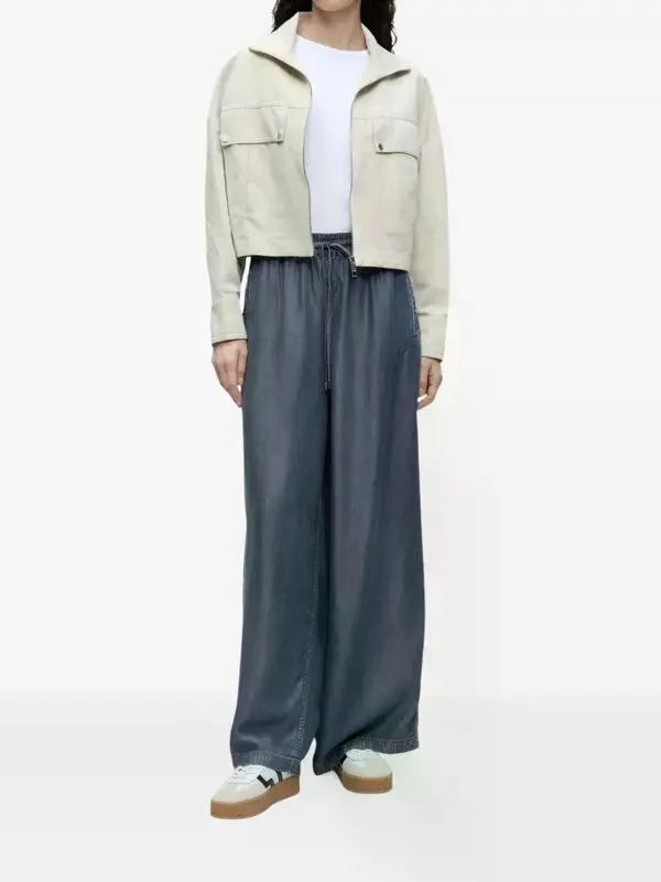 BOSS Drawstring Wide-leg Trousers