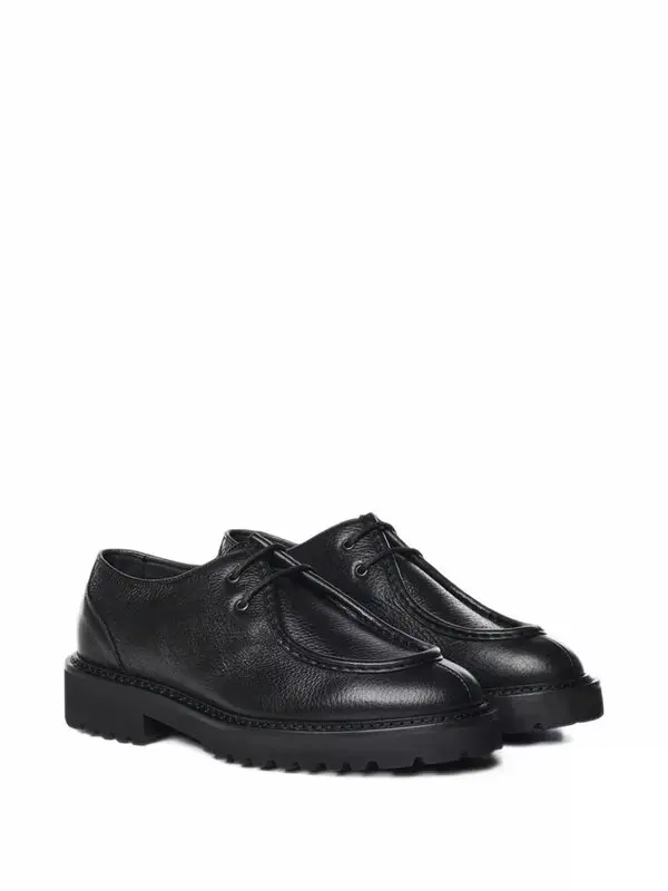 DOUCAL'S Grain-leather Lace-up Shoes