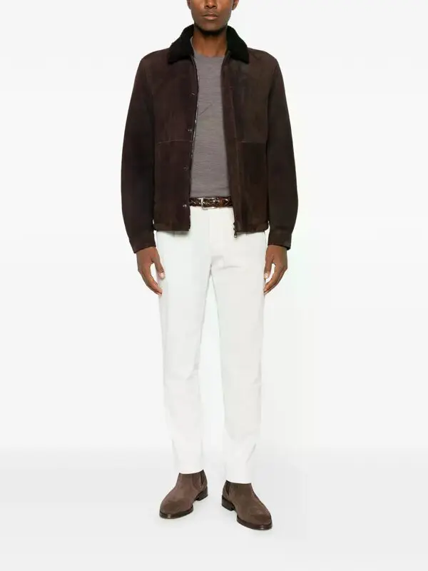 VELA SHOP Pleated Corduroy Trousers