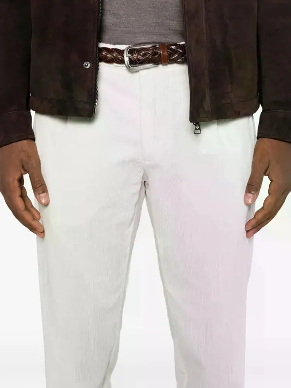 VELA SHOP Pleated Corduroy Trousers