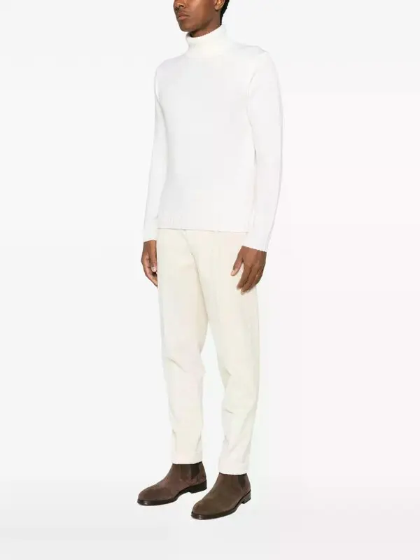 HERITAGE Roll-neck Ribbed-trim Sweater