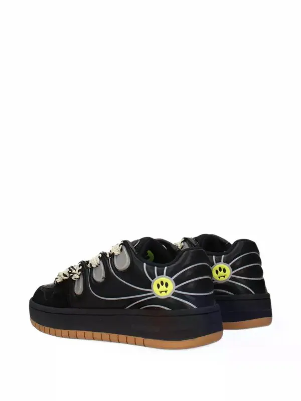 BARROW Logo-patch Panelled Sneakers