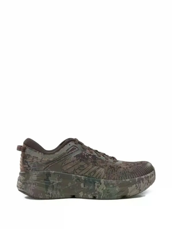 HOKA® Bondi 7 Beams Sneakers - Brown