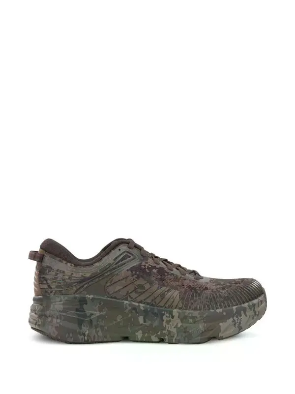 HOKA® Bondi 7 Beams Sneakers - Brown
