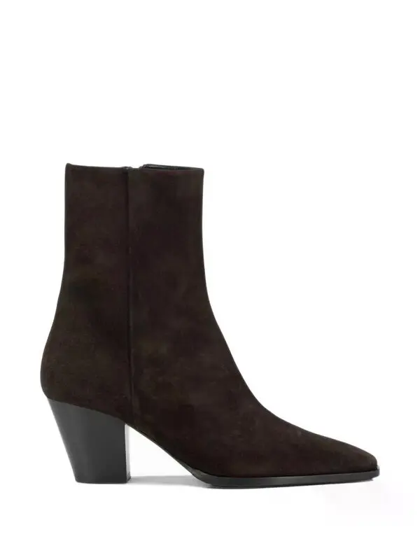 AeydĒ Hedvig Suede Ankle Boots - Brown