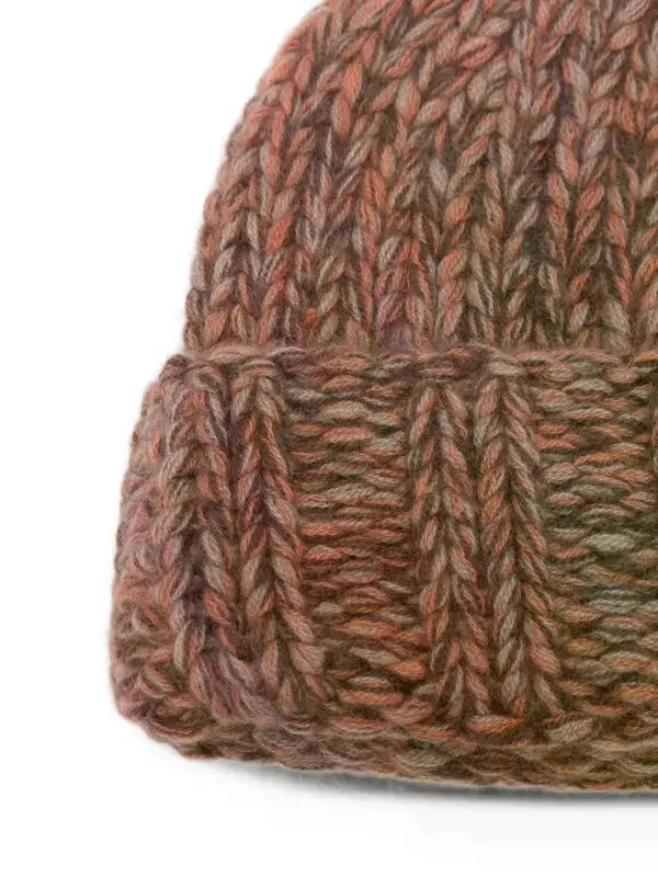 LISKA Chunky-knit Cashmere Beanie Hat