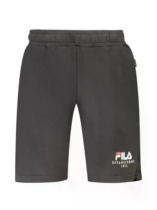 FILA Logo-print Drawstring Shorts - Black
