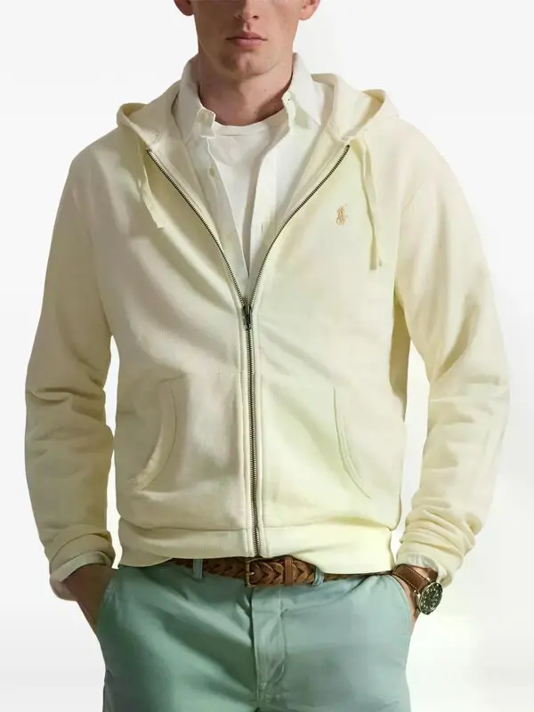 Polo Ralph Lauren Embroidered-logo Zip-up Hoodie