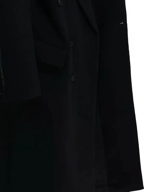 IVY OAK Iocirce Double-breasted Peaked-lapel Coat