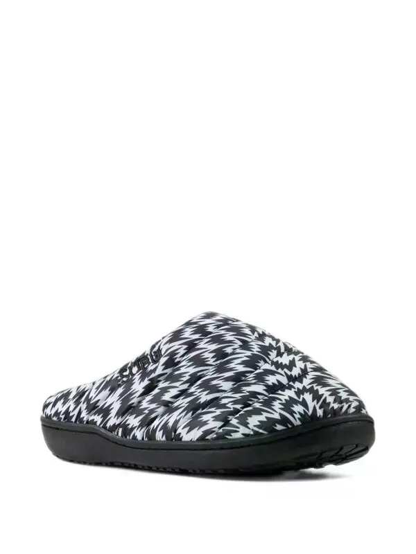 SUBU Quilted Slippers - Black