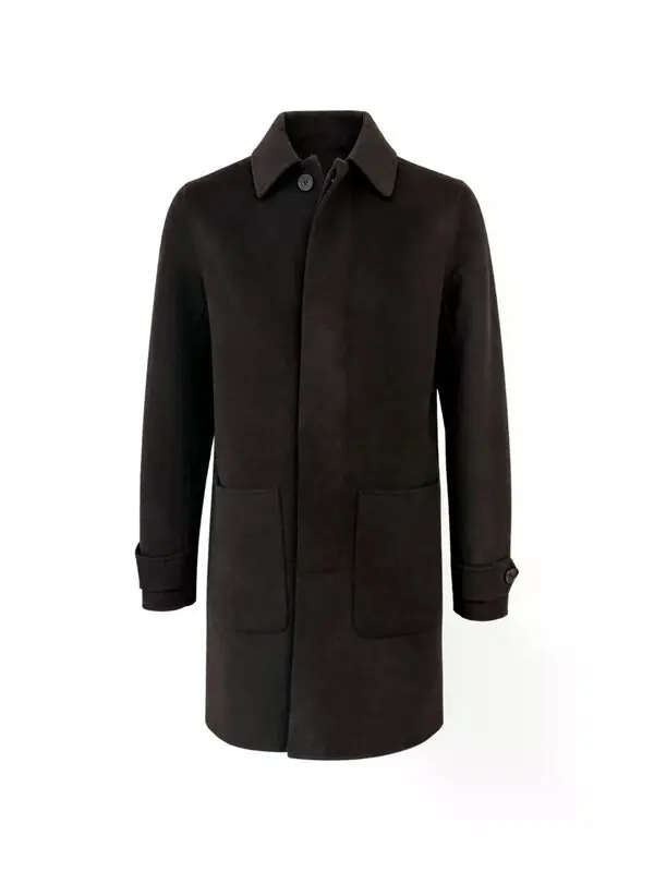 FRANZESE COLLECTION Single-breasted Wool Coat