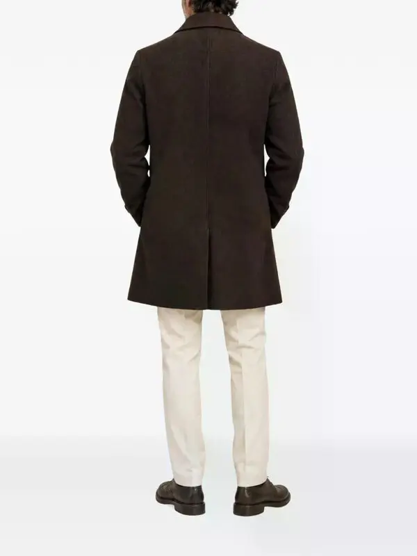 FRANZESE COLLECTION Single-breasted Wool Coat