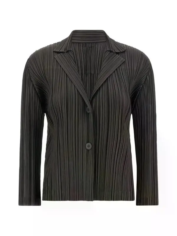 Issey Miyake Heavy Pleated Blazer - Grey