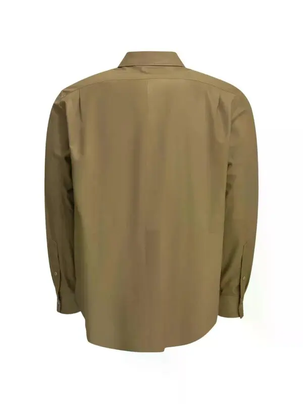 Auralee Long-sleeve Leather Shirt
