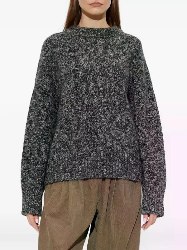 RETHINKIT STUDIOS Melange-effect Wool-blend Sweater