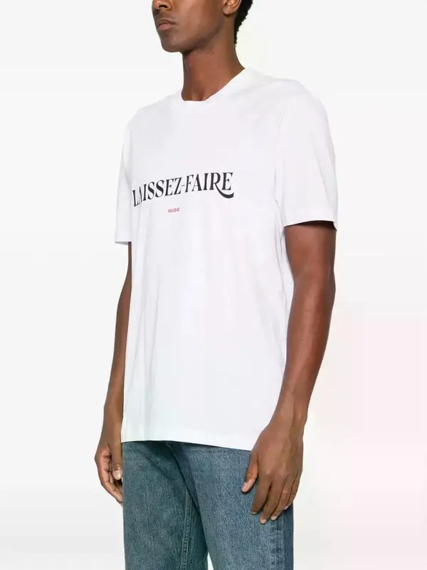 Hugo Slogan-print T-shirt