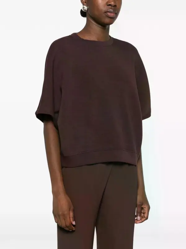 VERA MONT Ribbed-hem T-shirt