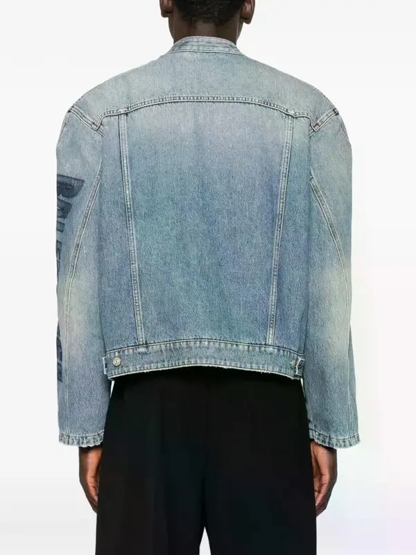 Balenciaga Zip-fastening Denim Jacket