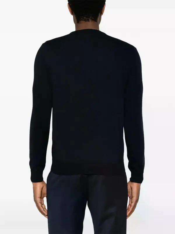 VELA SHOP Crew-neck Long-sleeve Sweater