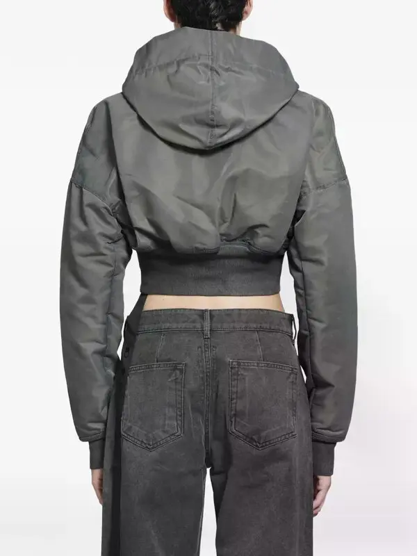 Rick Owens Hooded Cropped Jacket