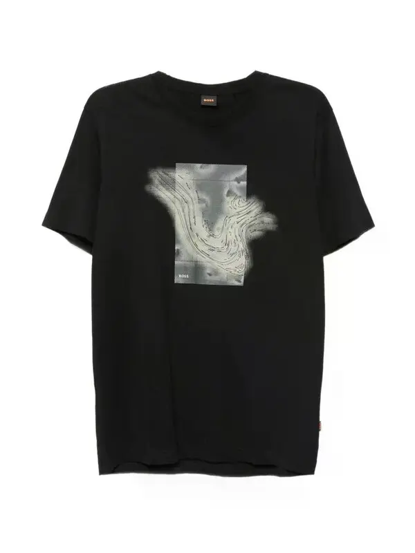 BOSS Graphic-print T-shirt - Black