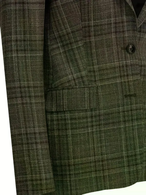 Tagliatore Paris Check-pattern Single-breasted Coat