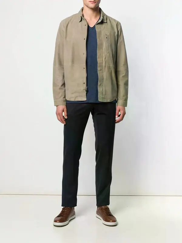 John Varvatos Plain V-neck T-shirt