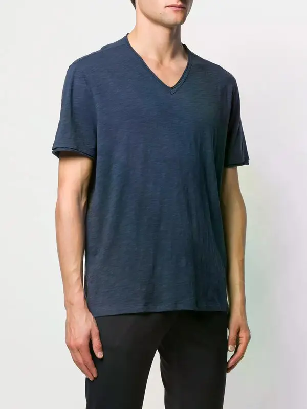 John Varvatos Plain V-neck T-shirt