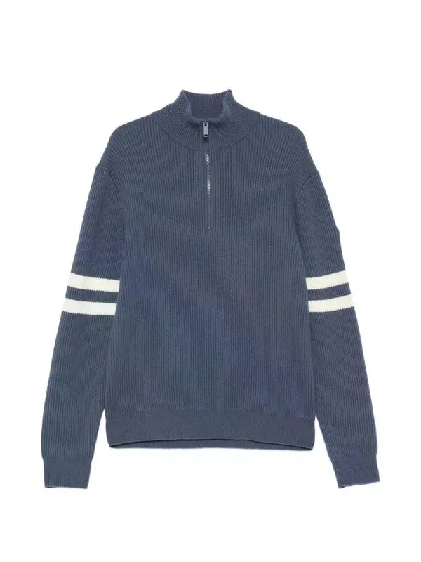 Canada Goose Striped Quarter-zip Sweater