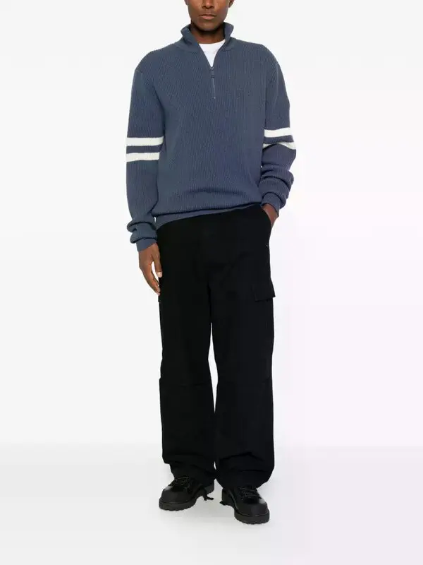 Canada Goose Striped Quarter-zip Sweater