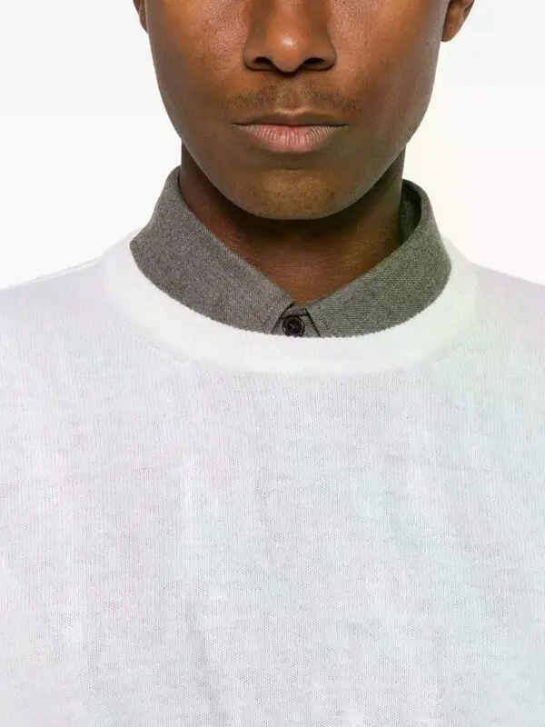 HERITAGE Crew-neck Knitted Sweater