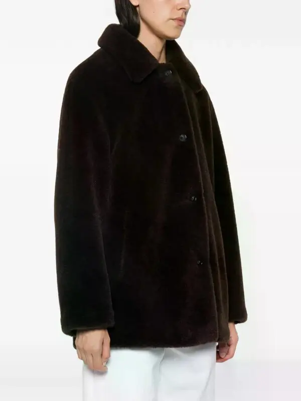 Marc O'polo Faux-fur Button-up Coat