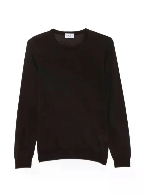 HERITAGE Crew-neck Long-sleeve Sweater