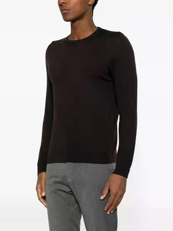 HERITAGE Crew-neck Long-sleeve Sweater