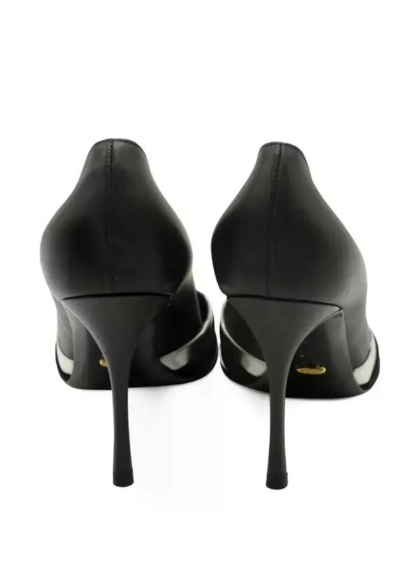 SERGIO ROSSI Cap-toe Stitch-detail Pumps