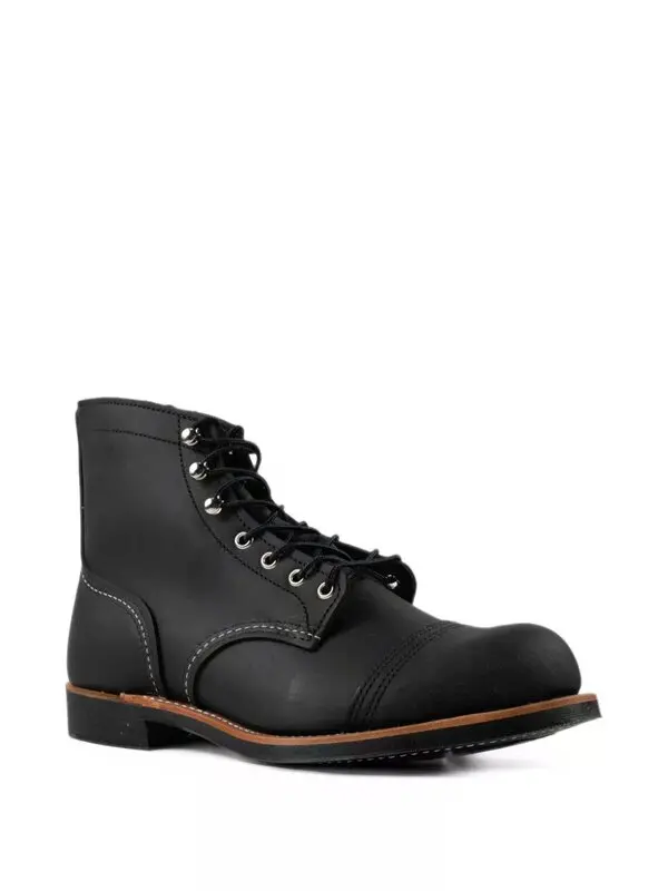 Red Wing Iron Ranger Leather Combat Boots