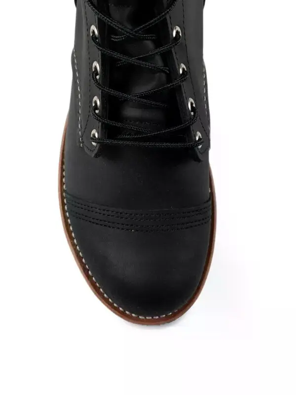Red Wing Iron Ranger Leather Combat Boots