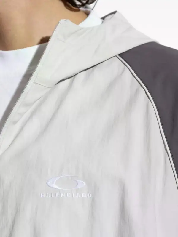 Balenciaga Technical Tracksuit Jacket In Light