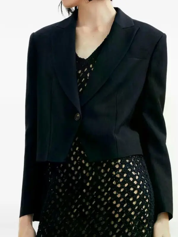 Brunello Cucinelli Cropped Single-breasted Jacket