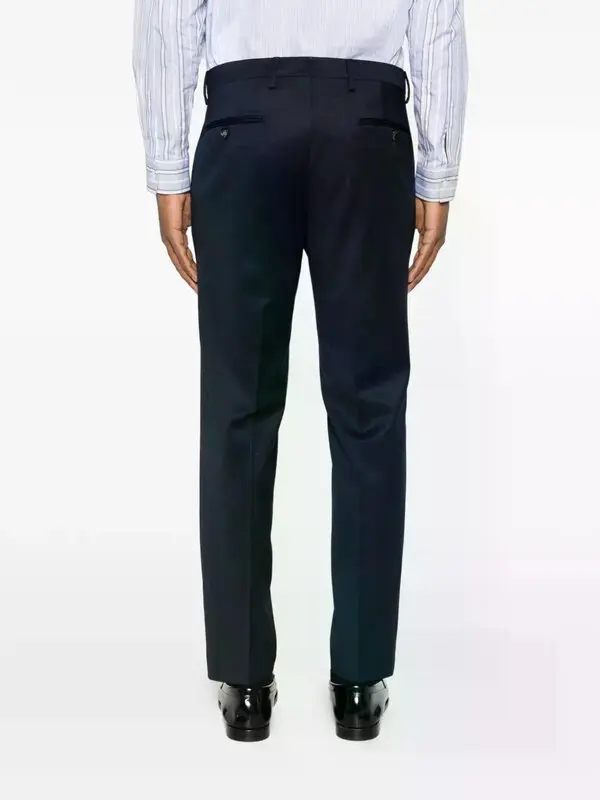 VELA SHOP Pressed-crease Tailored Trousers