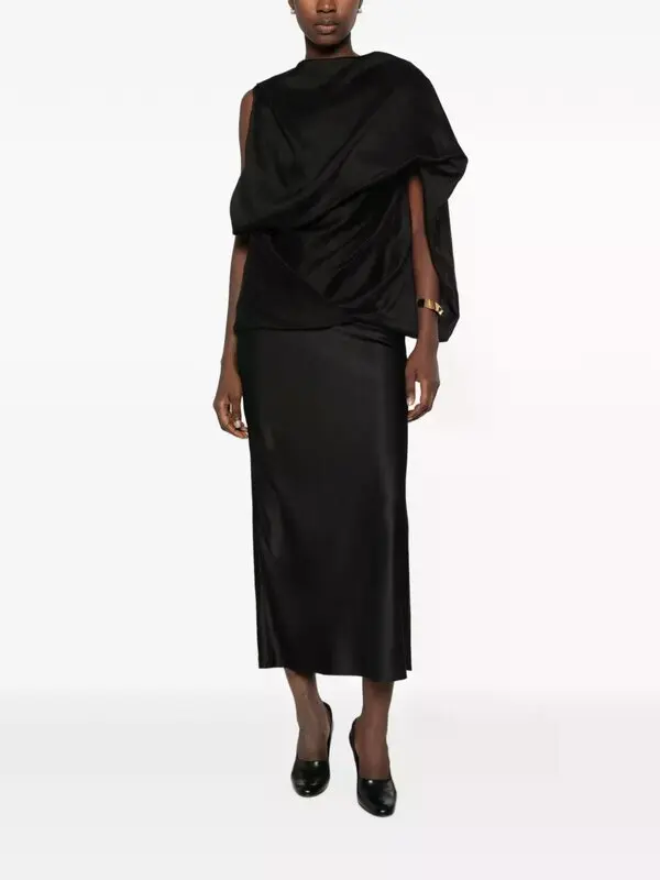 Eric Bompard Zip-fastening Midi Skirt