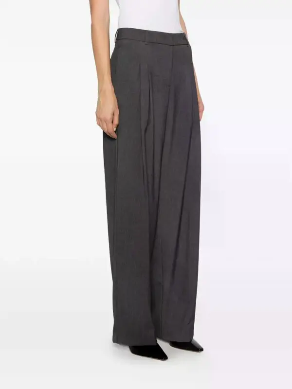 VICOLO Pleated Wide-leg Trousers