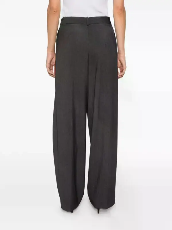 VICOLO Pleated Wide-leg Trousers